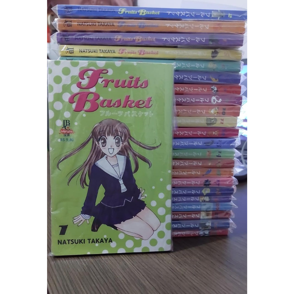 Mangá Fruits Basket (versão antiga) – Volume 01 ao 23 – Natsuki Takaya (JBC) | Shopee Brasil