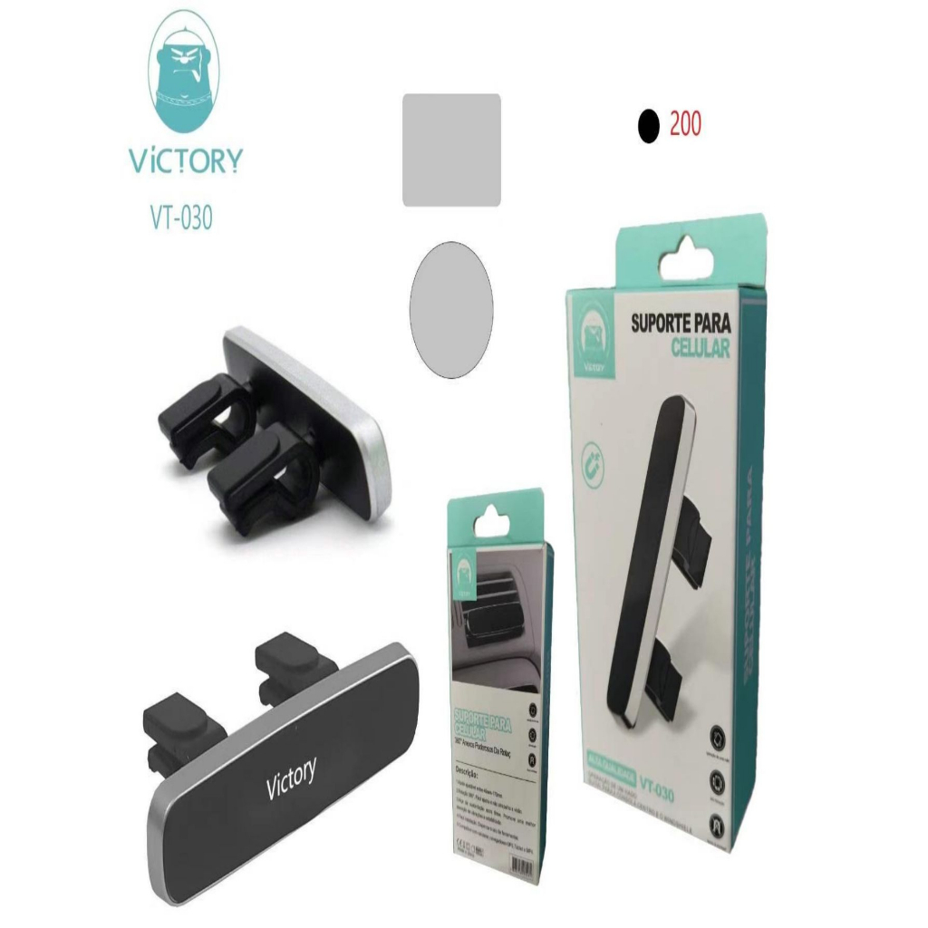 Suporte Veicular Universal Para Celular com IMA VICTORY VT-030 | Shopee Brasil
