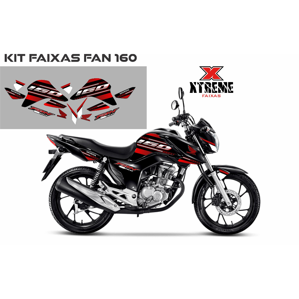 KIT GRÁFICO FAN 160 2022 (MEDIDAS EXATAS) | Shopee Brasil