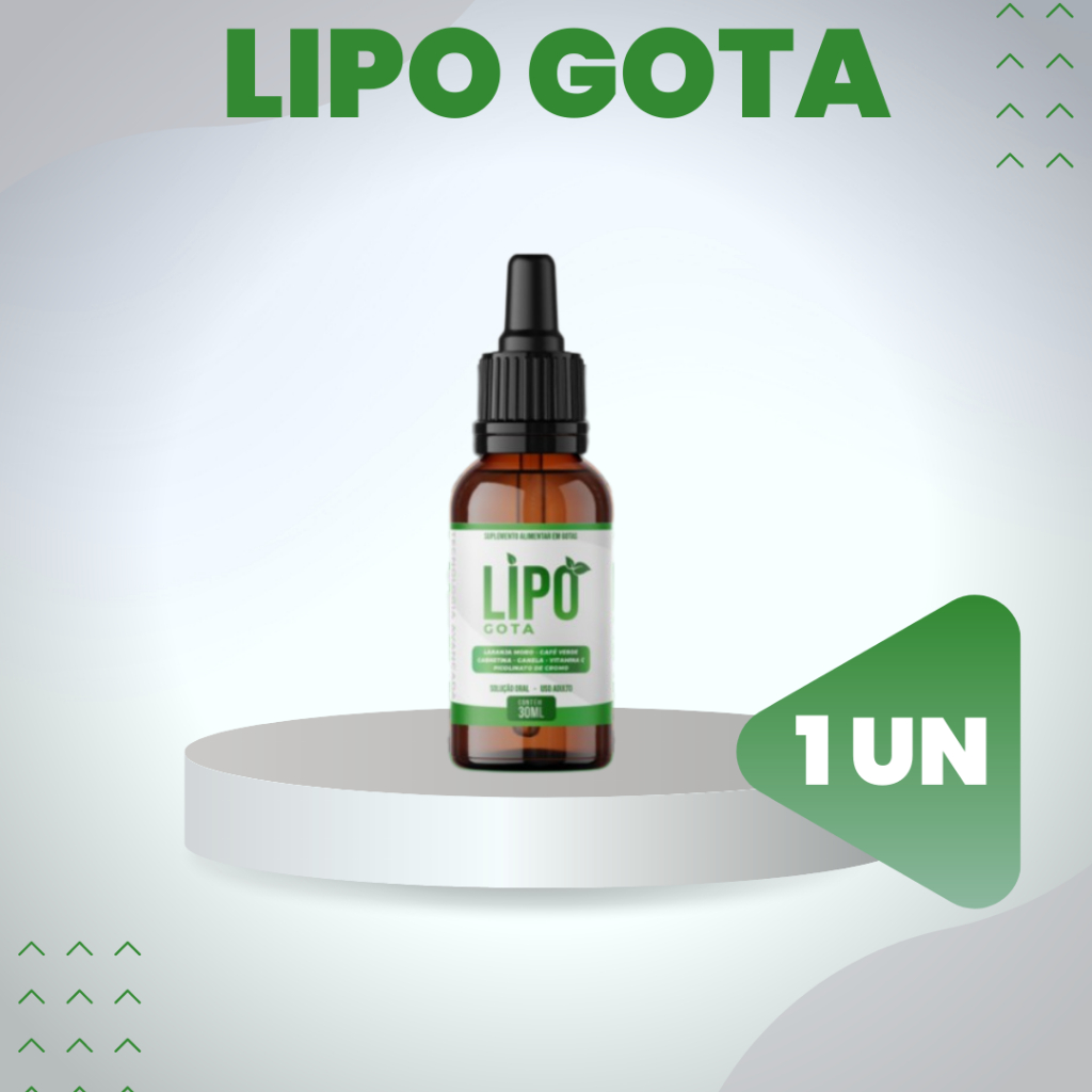 1 Lipo Gota Original 30ML | Shopee Brasil