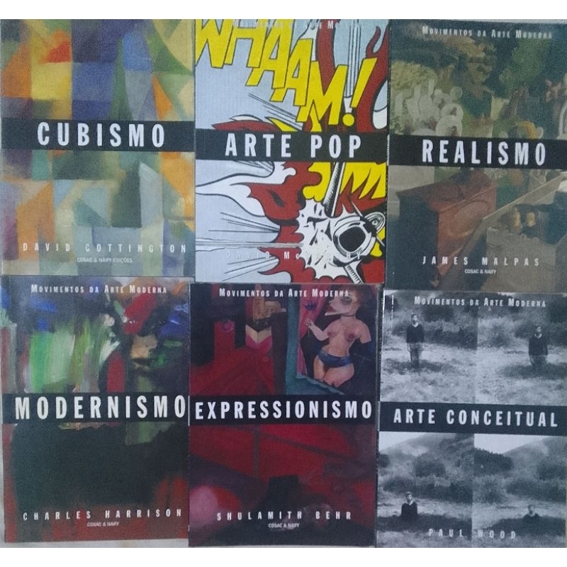 Movimentos Da Arte Moderna - Realismo/Cubismo/Expressionismo/ArteConceitual/Modernismo/ArtePop ...