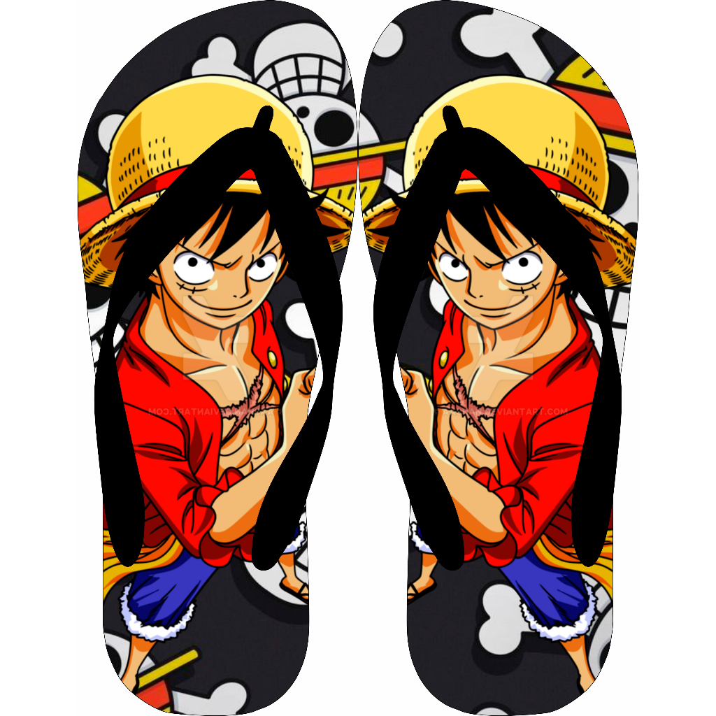 Chinelo One Piece Luffy Adulto Infantil, 4 modelos | Shopee Brasil
