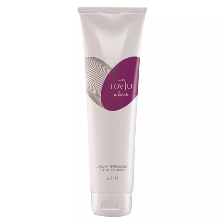 Loção Hidratante Corporal LOV/U A Touch - 90ml- Avon | Shopee Brasil