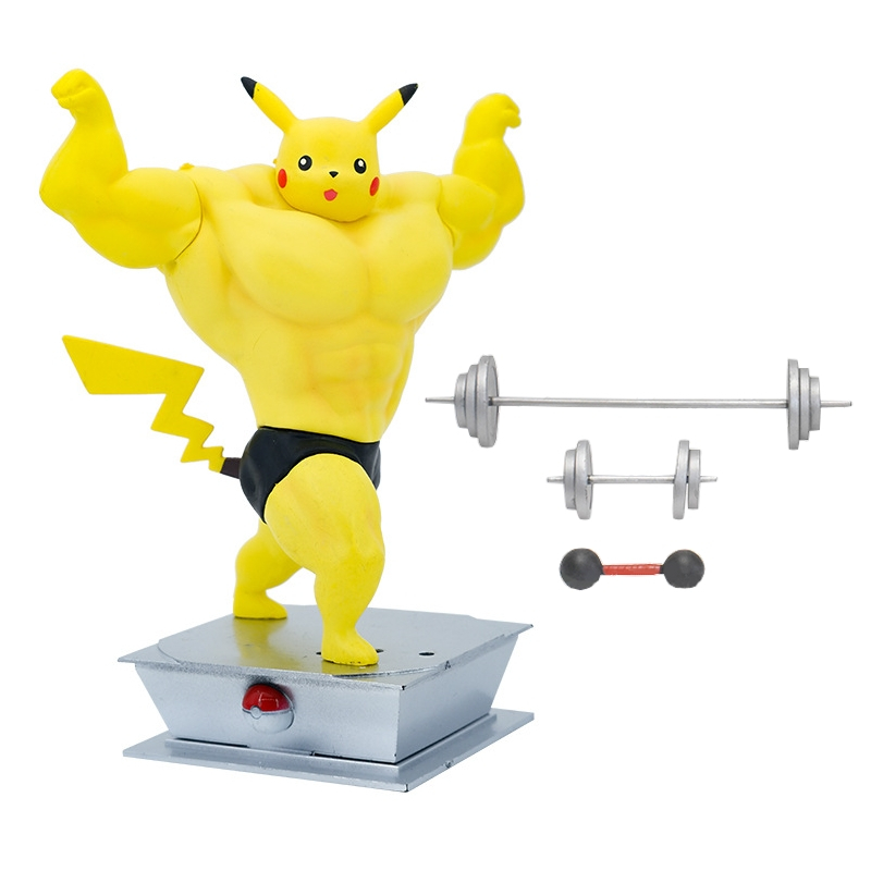 Pokemon pokeball Pikachu Academia Maromba Musculoso Bodybuilder ...