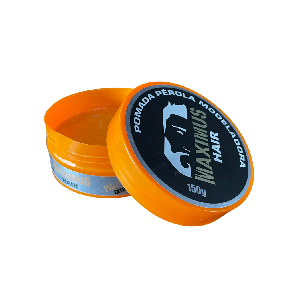 Pomada Extra Forte Capilar Modeladora Maximus - Laranja 150g | Shopee ...