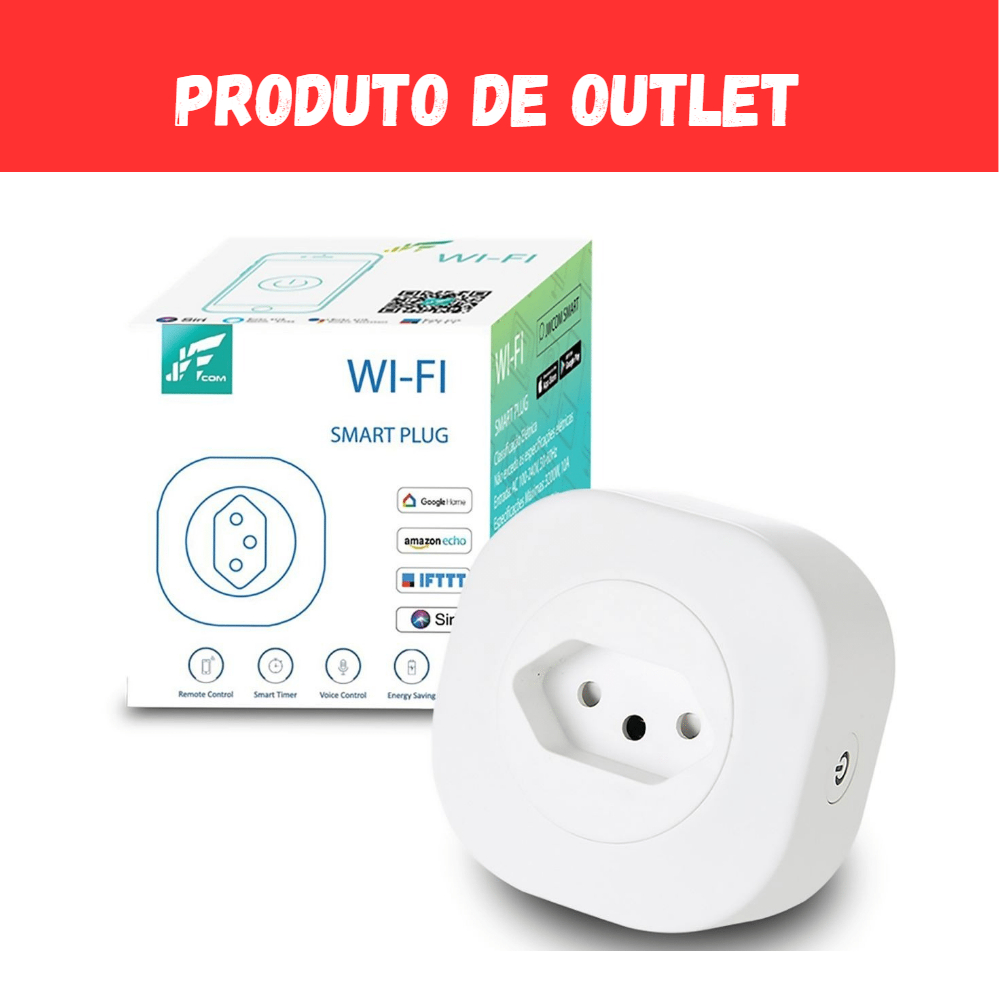 Tomada Inteligente Smart Wifi Alexa E Google Bivolt | Shopee Brasil