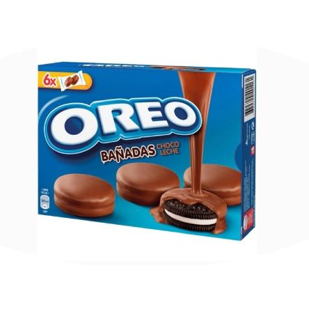 Biscoito coberto Oreo Chocolate - 246gr | Shopee Brasil