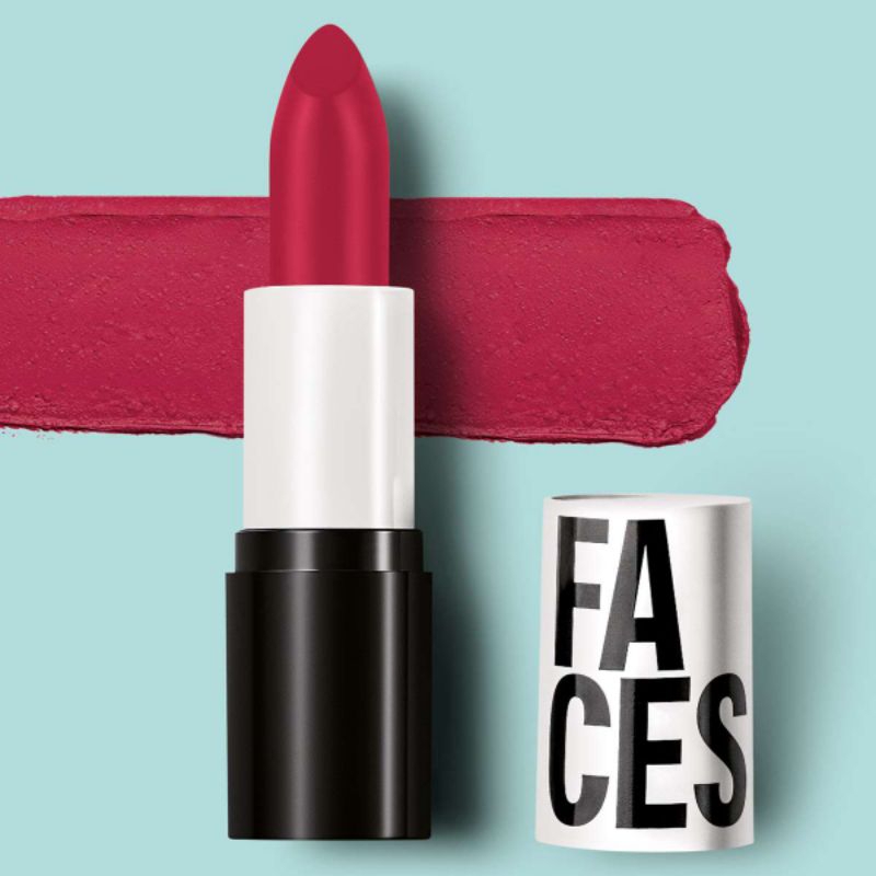 Batom Cremoso Faces Cereja Drama - 3,5g | Shopee Brasil