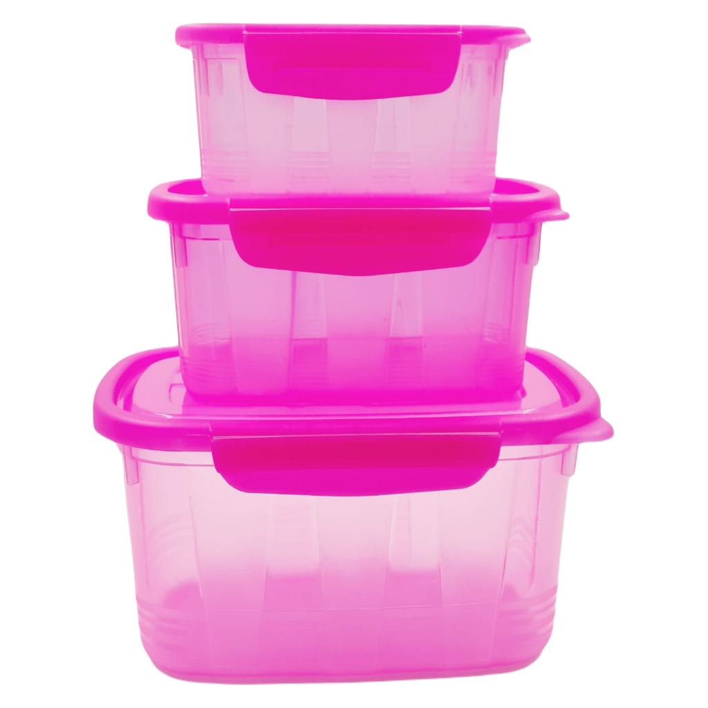 CONJ. CAIXA ORGANIZADORA PMG (P-460ml / M-850ml / G-2.200ml) - POTE ...