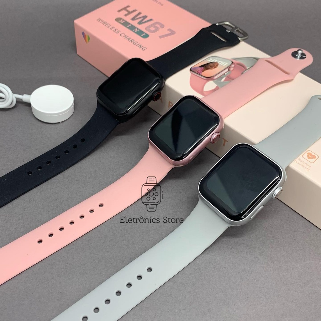 SMART WATCH HW67 | Shopee Brasil