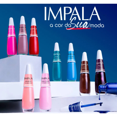 Esmalte Cremoso Impala 7,5ml | Shopee Brasil