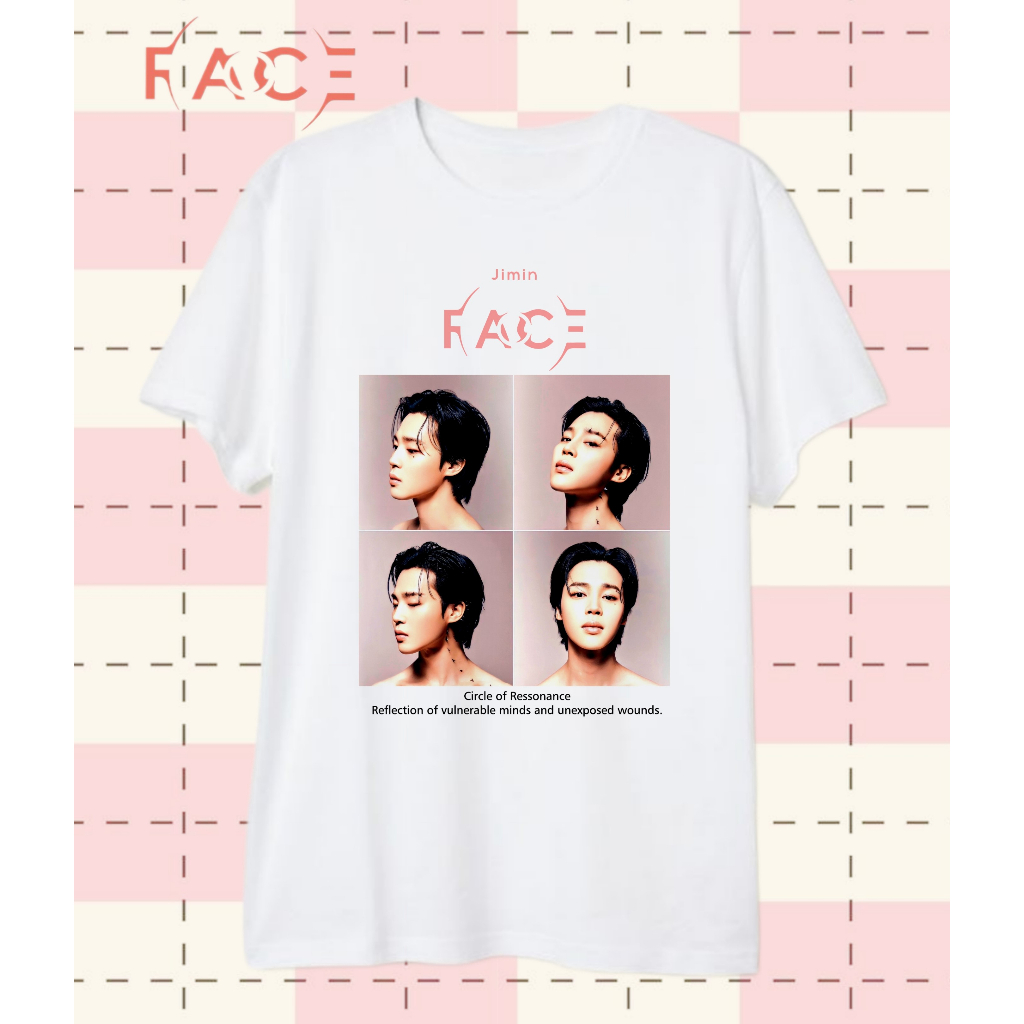 Camiseta FACE - Jimin / Park Jimin BTS | Shopee Brasil