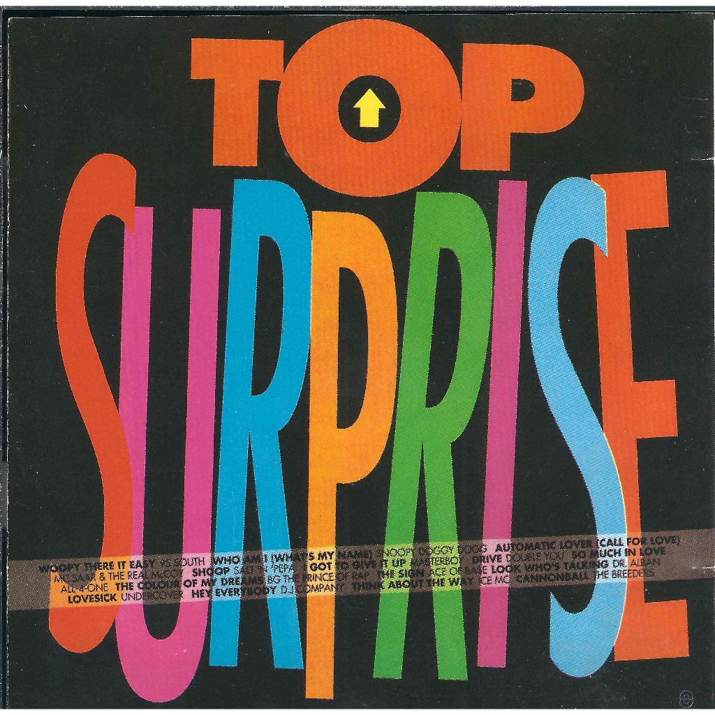 Cd Top Surprise 01 - Som Livre (1994) | Shopee Brasil