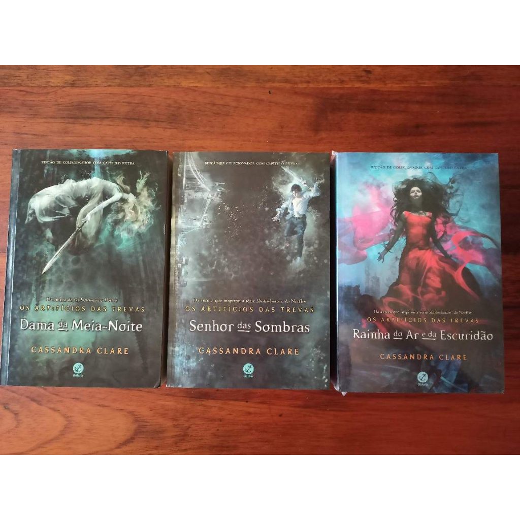 Trilogia Artifícios das Trevas - Dama da Meia-Noite / Senhor das ...