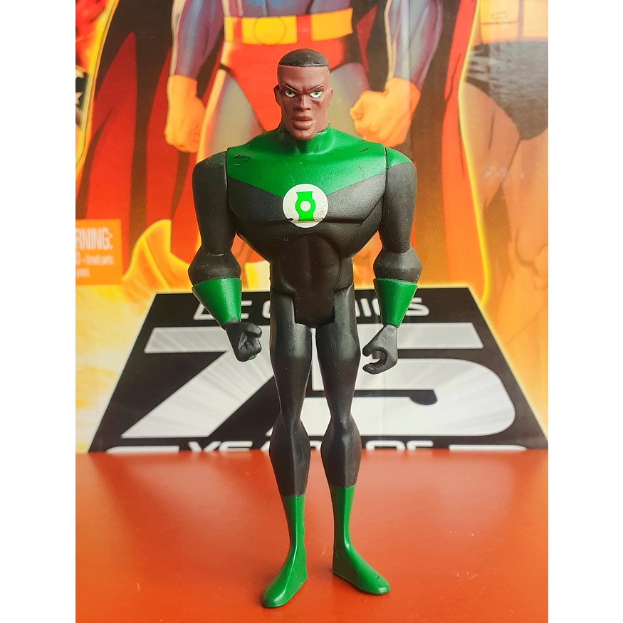 Boneco DC jlu - Lanterna verde - John Stewart - Original Mattel ...