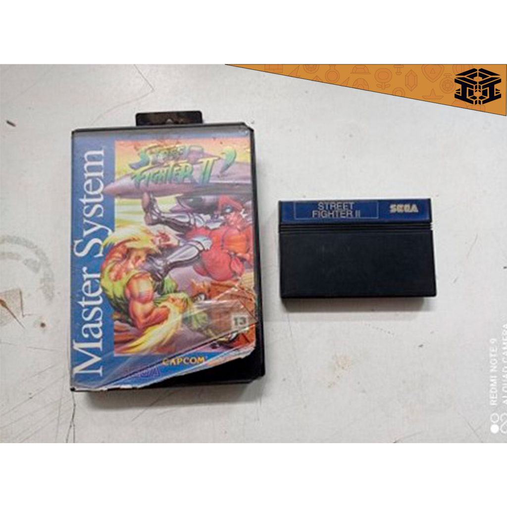 Street Fighter 2 Master System Original | Shopee Brasil