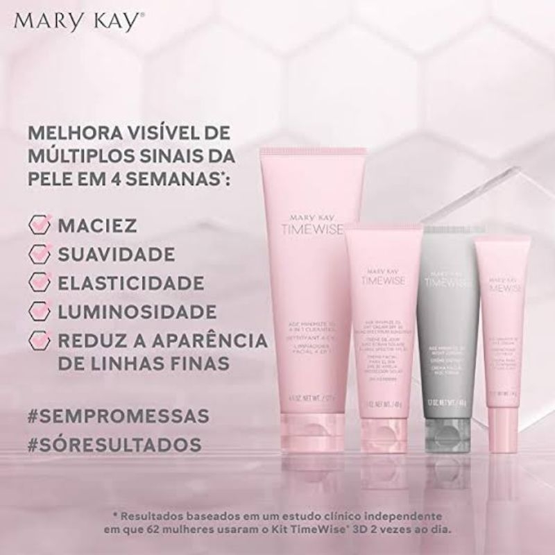 Kit Limpeza de Pele Sistema Timewise 3D Pele Mista/Oleosa Mary Kay | Shopee Brasil