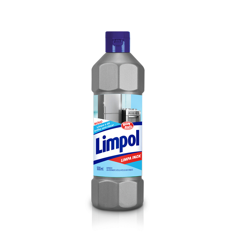 Limpa Inox 500ml Limpol | Shopee Brasil