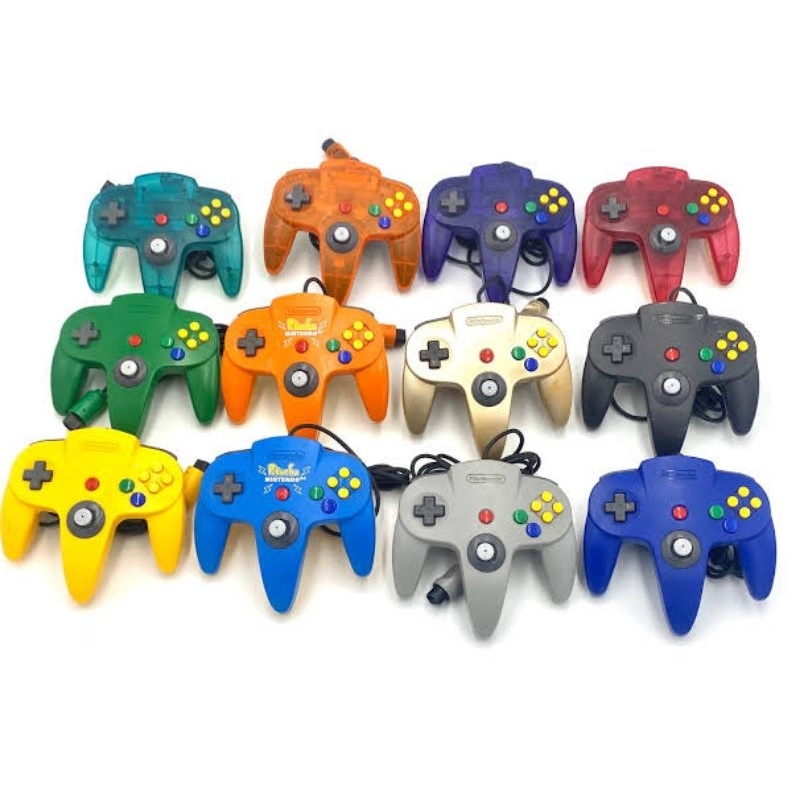Controles Nintendo 64 Originais - Cores Variadas | Shopee Brasil