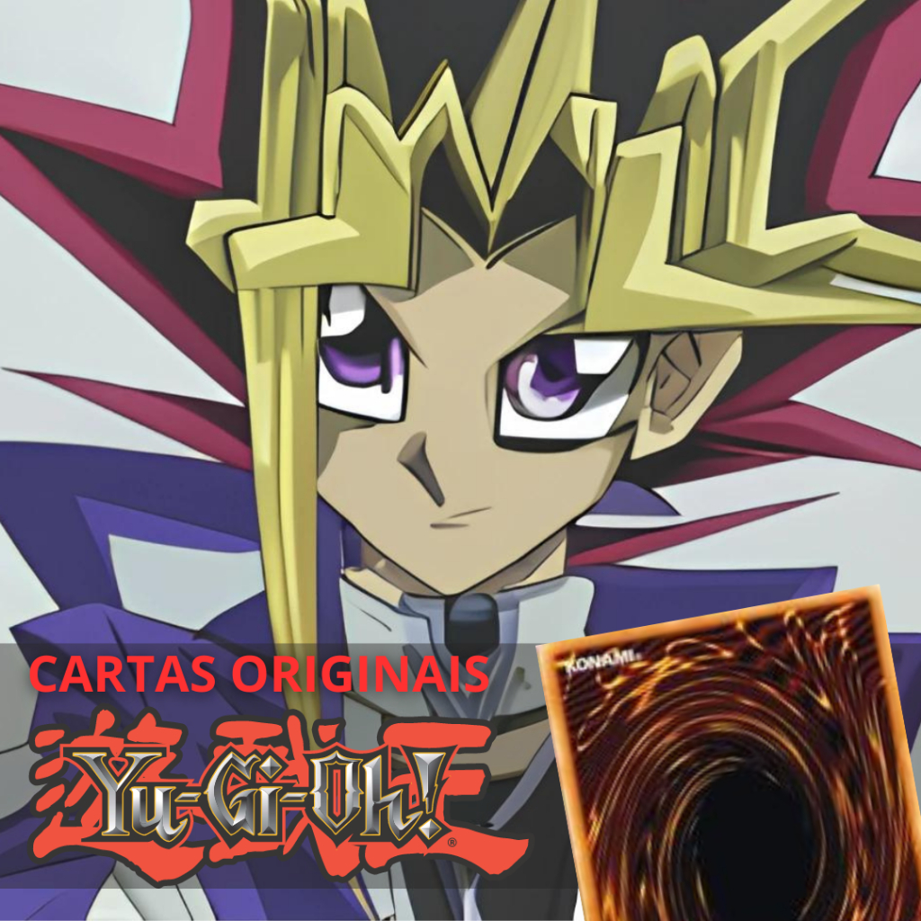 Kit de Cartas de Yu-Gi-Oh! Escolha entre 20, 50 ou 100 cartas originais - Faz a Boa!