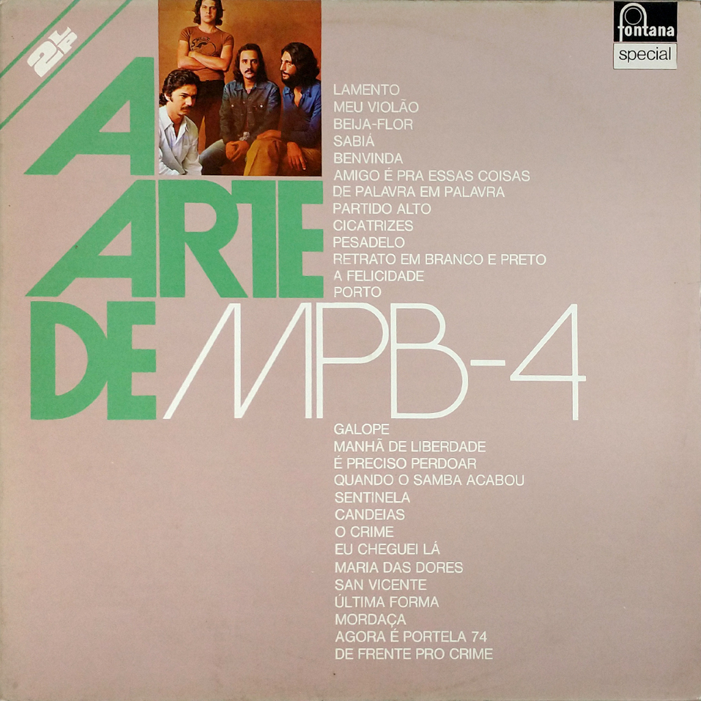 LP DUPLO A Arte de MPB4 (1976) mpb | Shopee Brasil