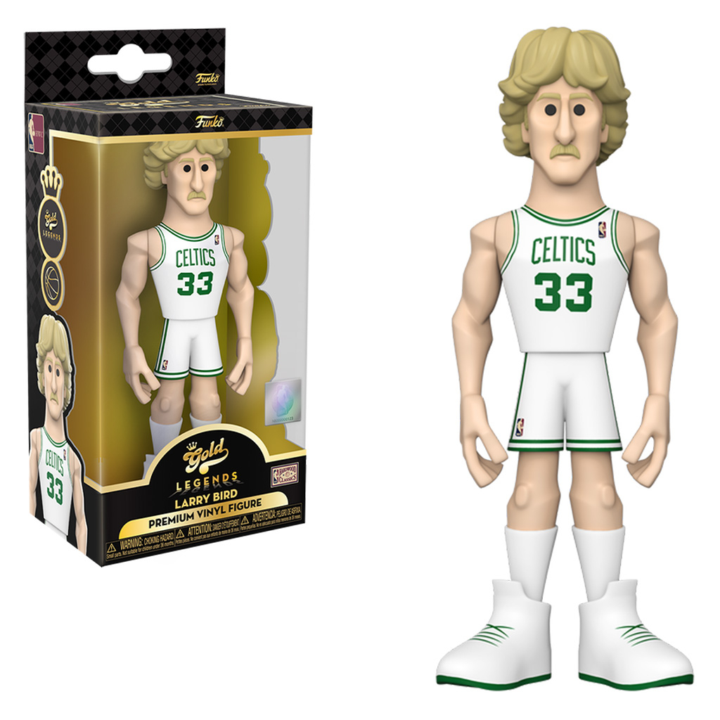 FUNKO GOLD 5" NBA LEGENDS - LARRY BIRD 57754 NOVO ORIGINAL | Shopee Brasil