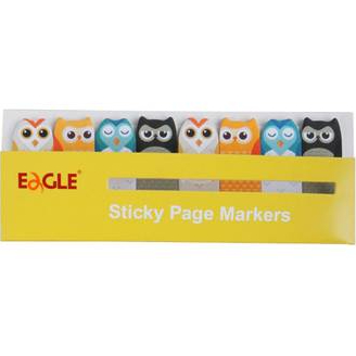 Marcador de Página Sticky Notes Coruja | Shopee Brasil