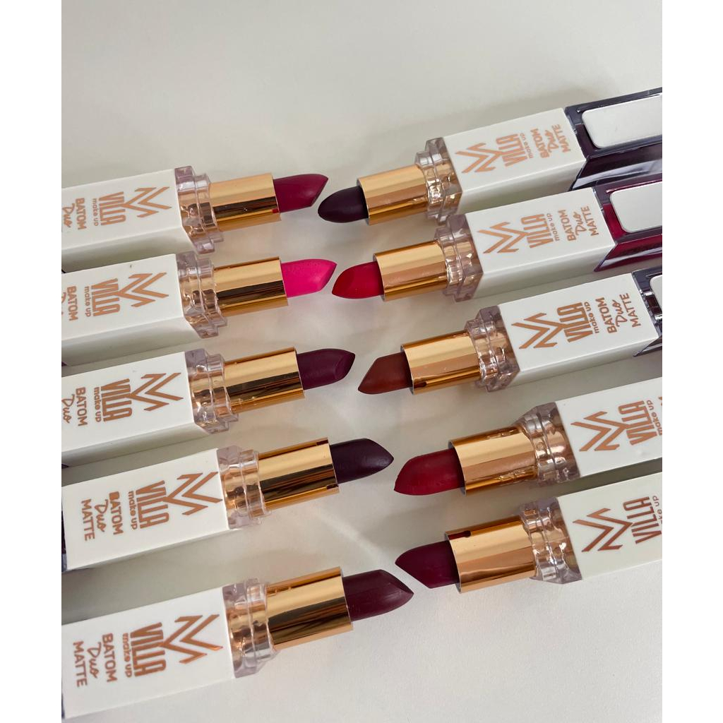 Kit Batom Bastão e Gloss Duo Matte C/12 unidades | Shopee Brasil