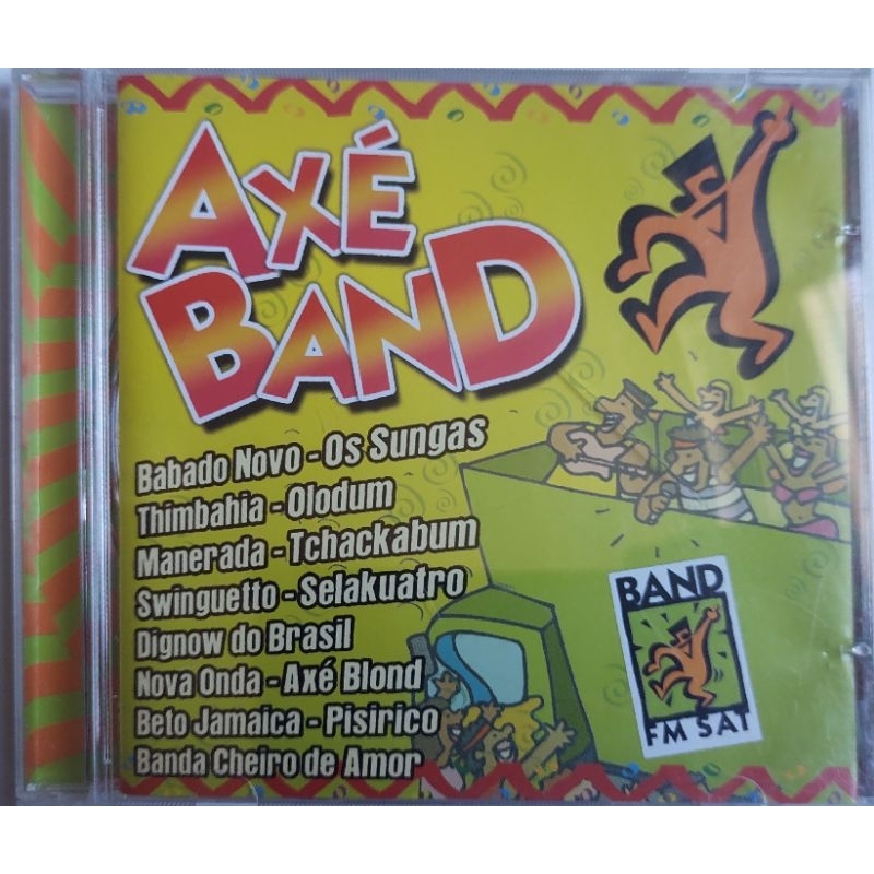Cd Axé Band Band FM Sat | Shopee Brasil