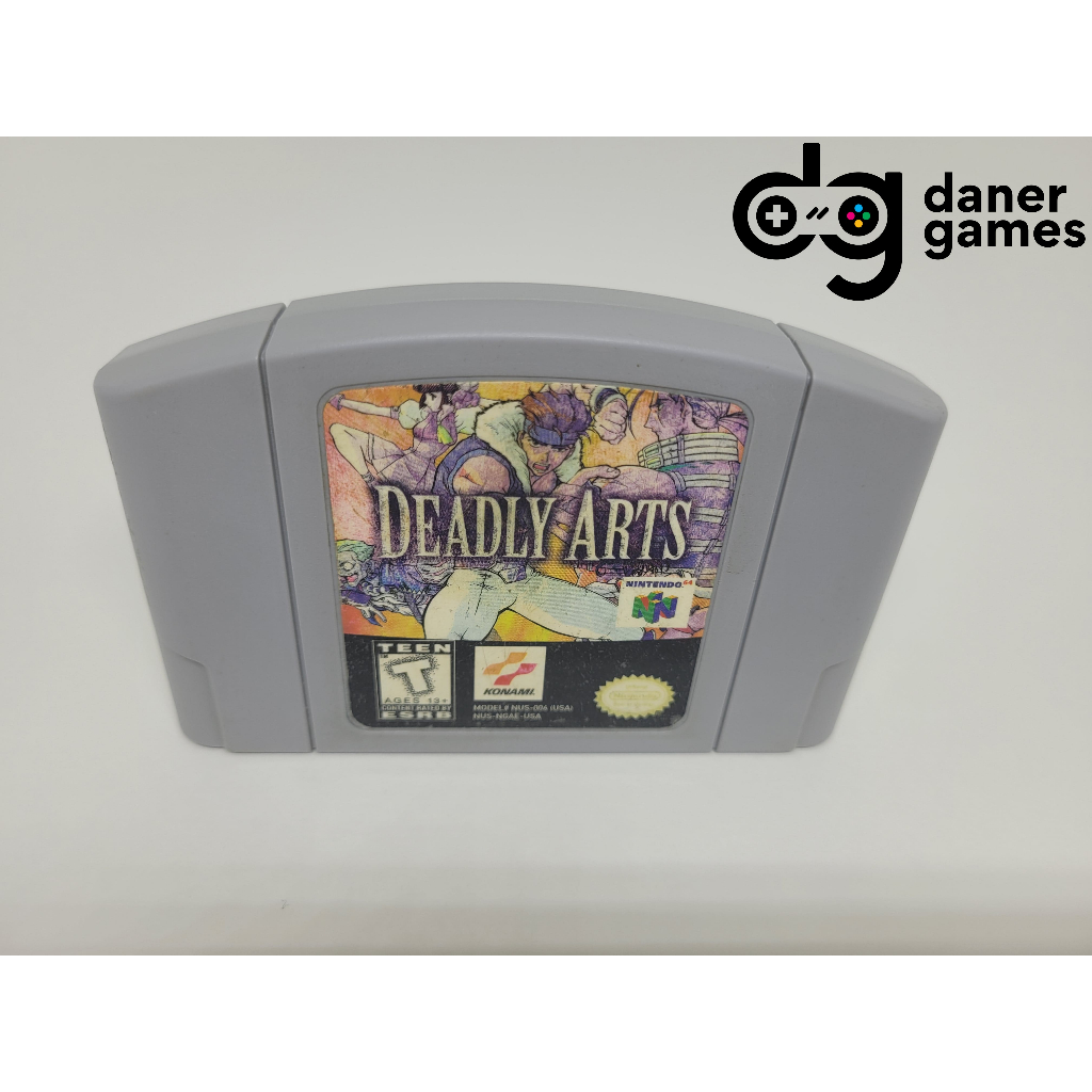 Nintendo 64 Deadly Arts - Original Americano | Shopee Brasil