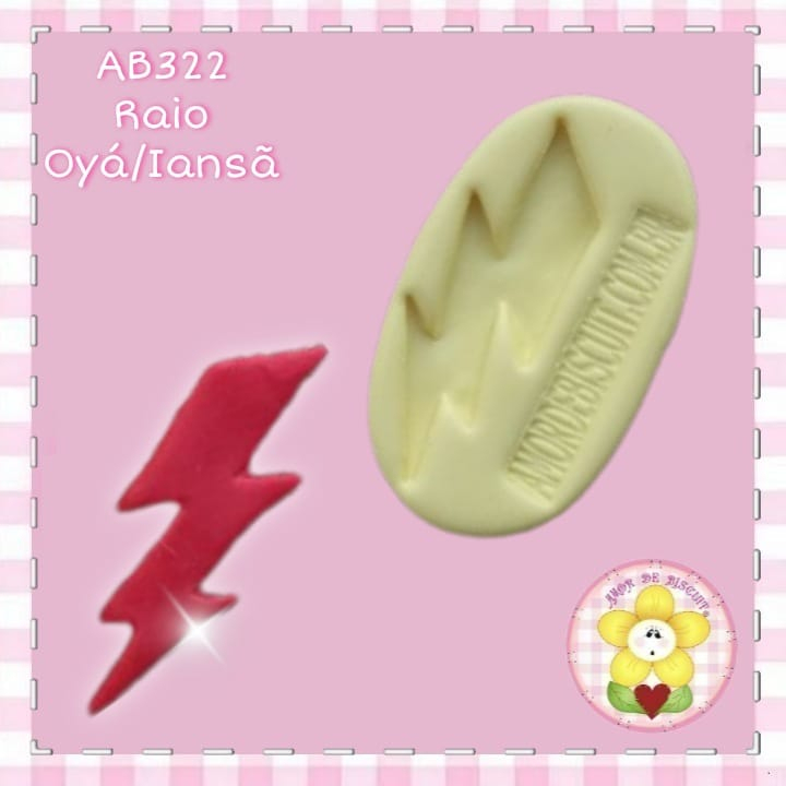 Molde de silicone AB322 Raio Orixá Oyá Iansã | Shopee Brasil