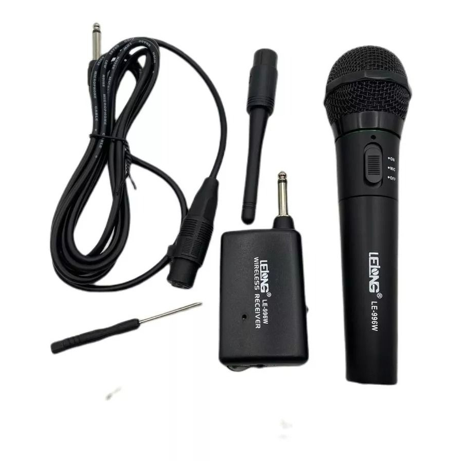 Microfone Sem Fio Profissional Completo | Shopee Brasil