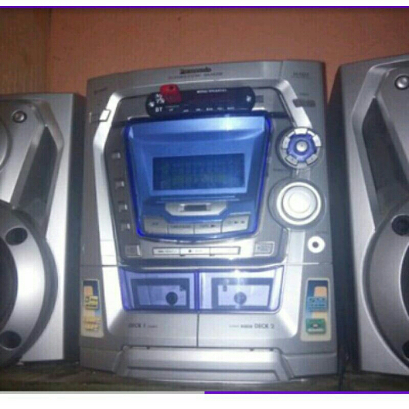 Micro system Panasonic com bluetooth mp3 tipo conservado | Shopee Brasil