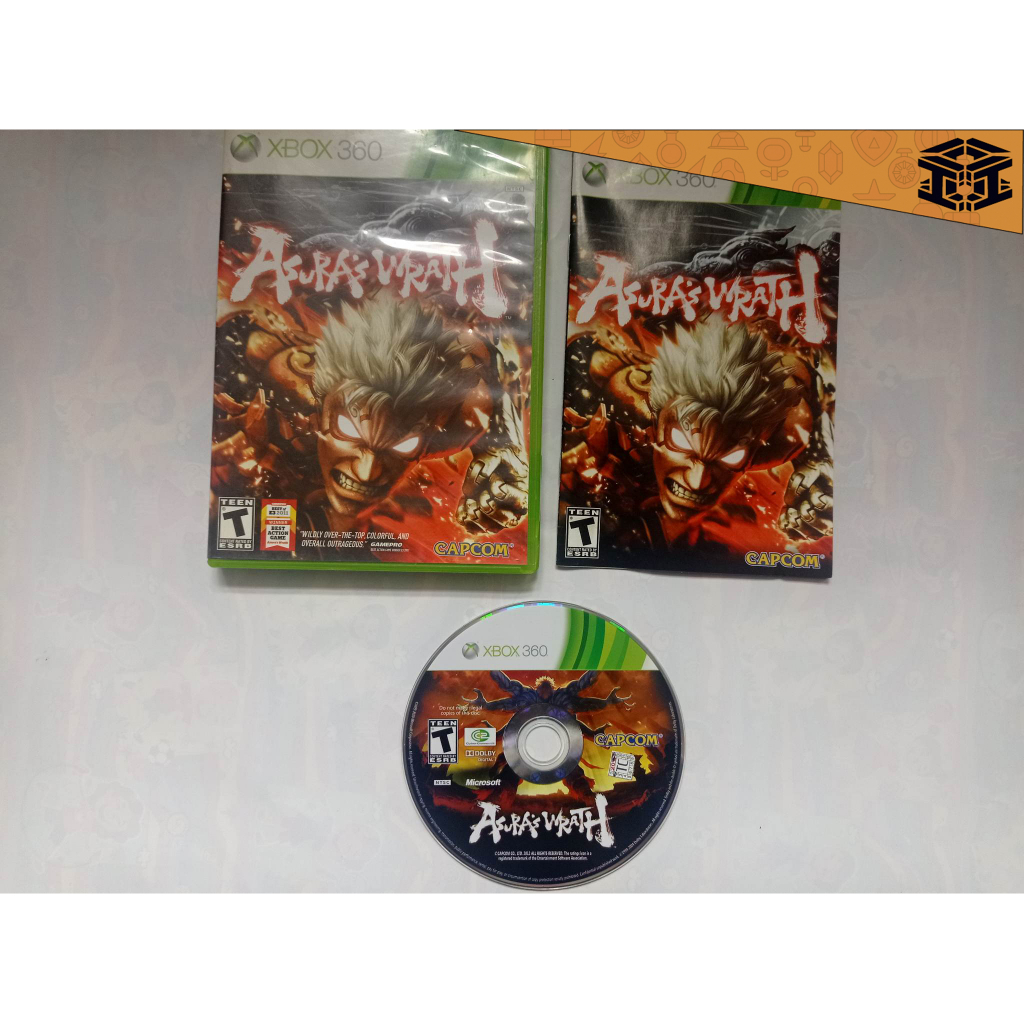 Asura's Wrath Xbox 360 Original Funcionando Perfeitamente - Faz a Boa!