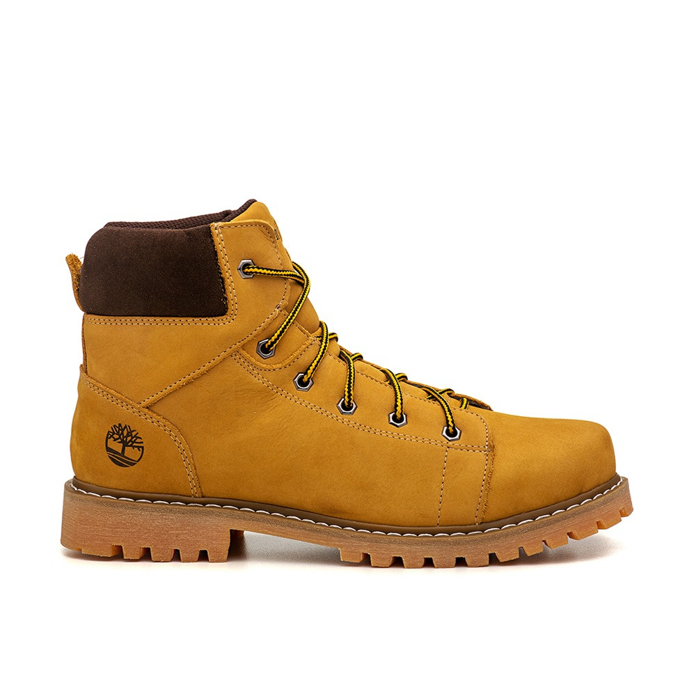 Bota Timberland Union Couro Nobuck Sola Latex Promoção | Shopee Brasil