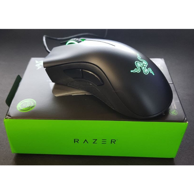 Mouse Gamer Razer DeathAdder Essencial 6400 DPI | Shopee Brasil