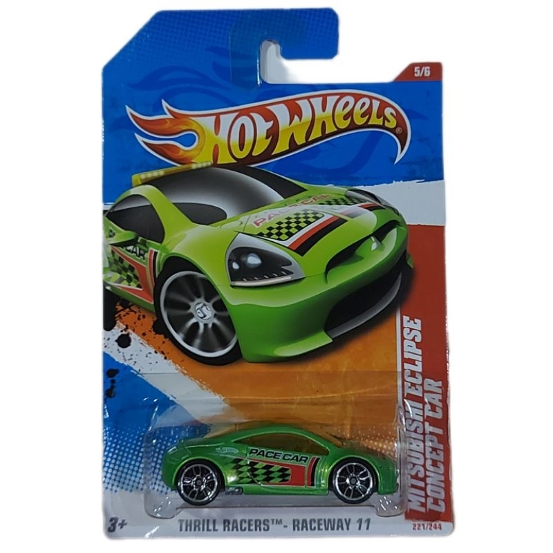 Mitsubishi Eclipse Concept Car Thrill Racers 5/6 Hot Wheels 2011 ...