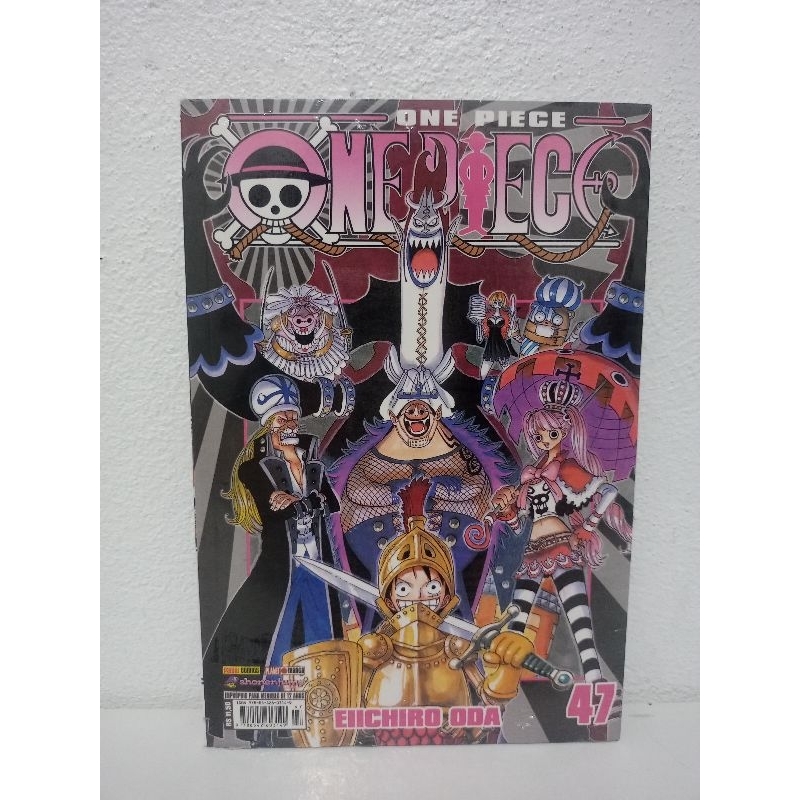 Mangá One piece vol 47 lacrado | Shopee Brasil