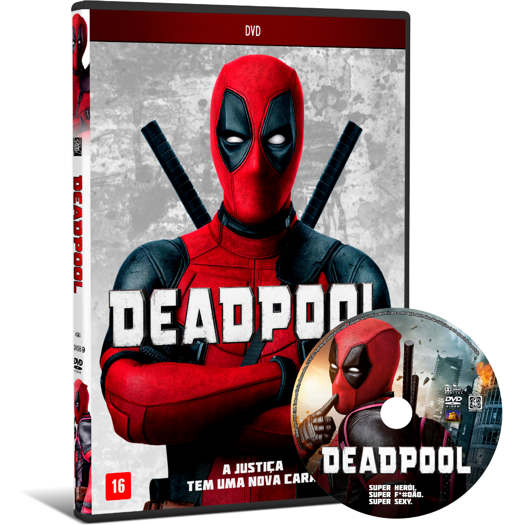 DVD Deadpool (2016) | Shopee Brasil