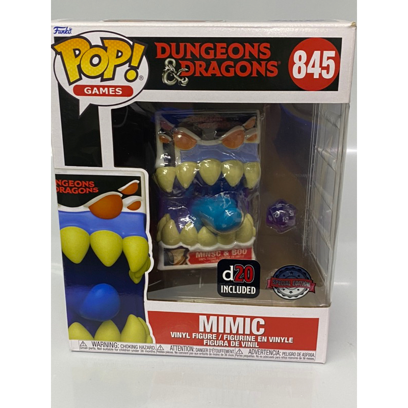 Funko Pop! Dungeons and Dragons Mimic 845 | Shopee Brasil