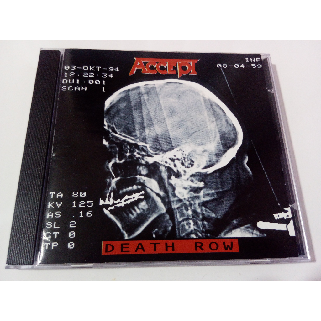 CD Accept - Death Row | Shopee Brasil