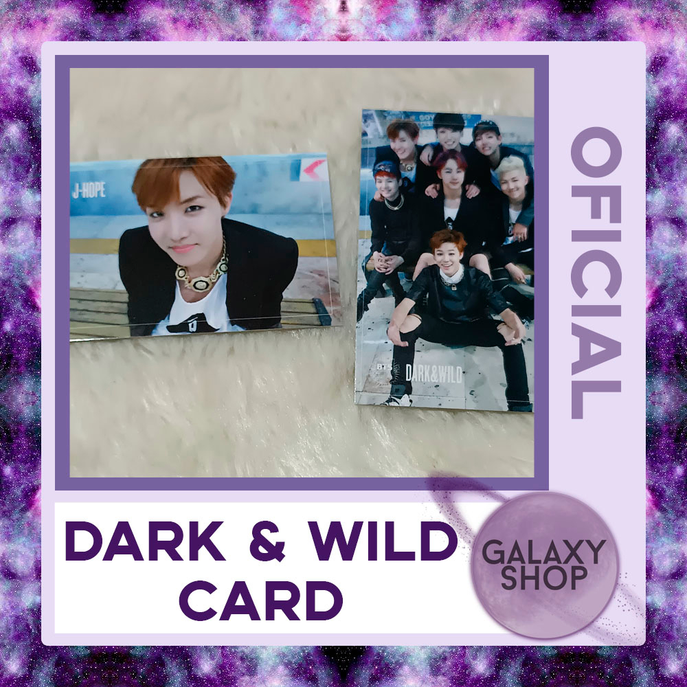 Dark & Wild - Oficial Photocard (BTS) | Shopee Brasil