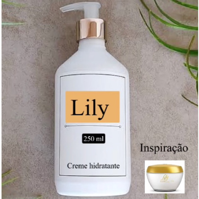 hidratante inspirado em Lilly | Shopee Brasil