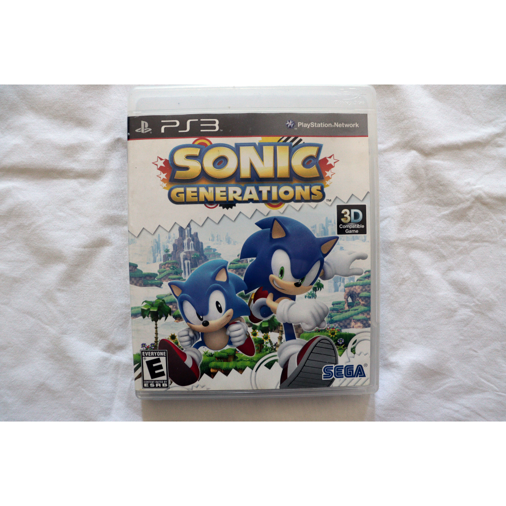 Jogo Sonic Generations PS3 L | Shopee Brasil