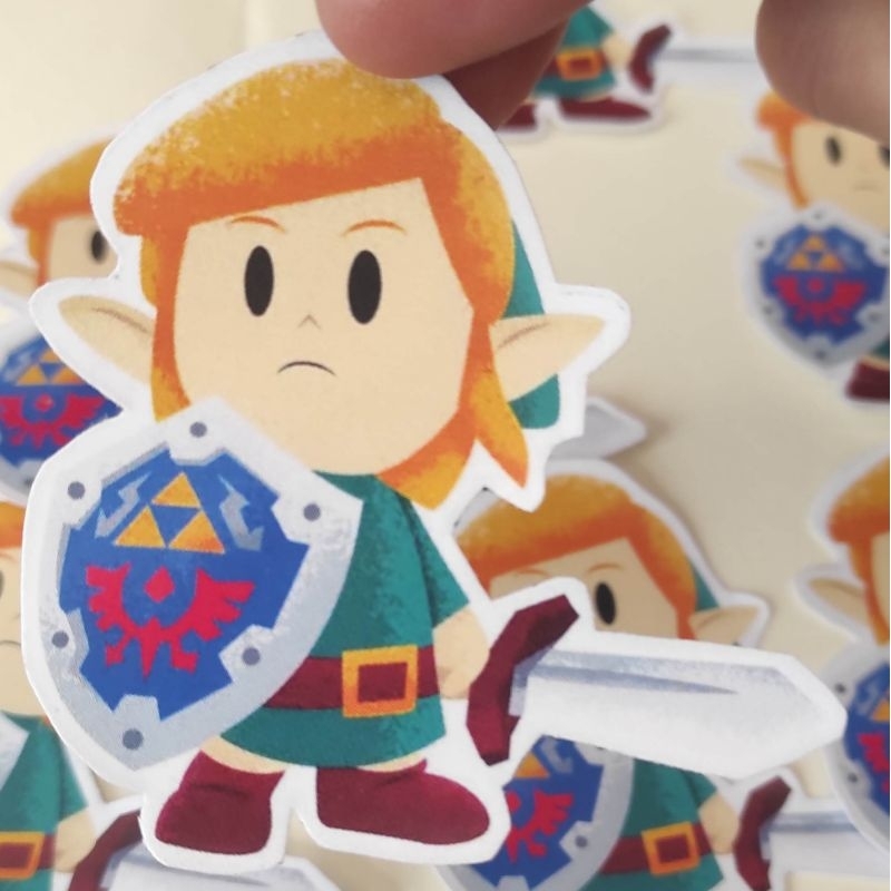 THE LEGEND OF ZELDA - LINK'S AWAKENIG - STICKERS - ADESIVOS & IMÃS 🧲 ...