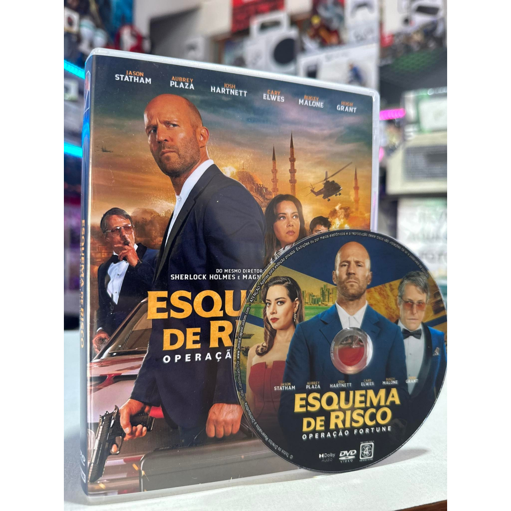 DVD Filme Esquema de Risco (2023) - Dublado e Legendado - serwer2311392 ...