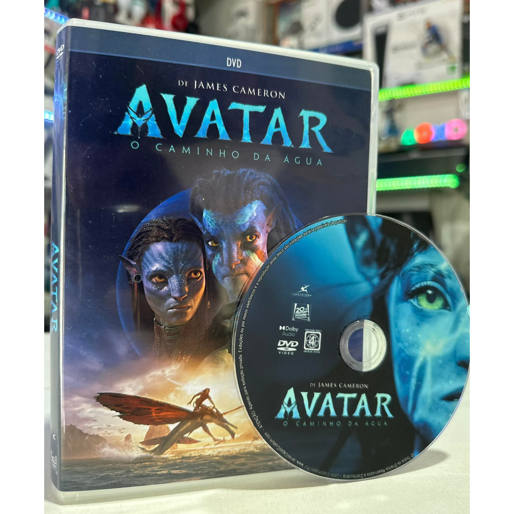 DVD Filme Avatar - O Caminho das Águas (2023) - Dublado e Legendado ...
