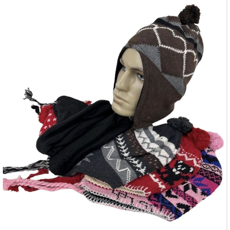 Touca Peruana Estilo Chaves Com Pompom Inverno Gorro Unissex Chapéu de ...