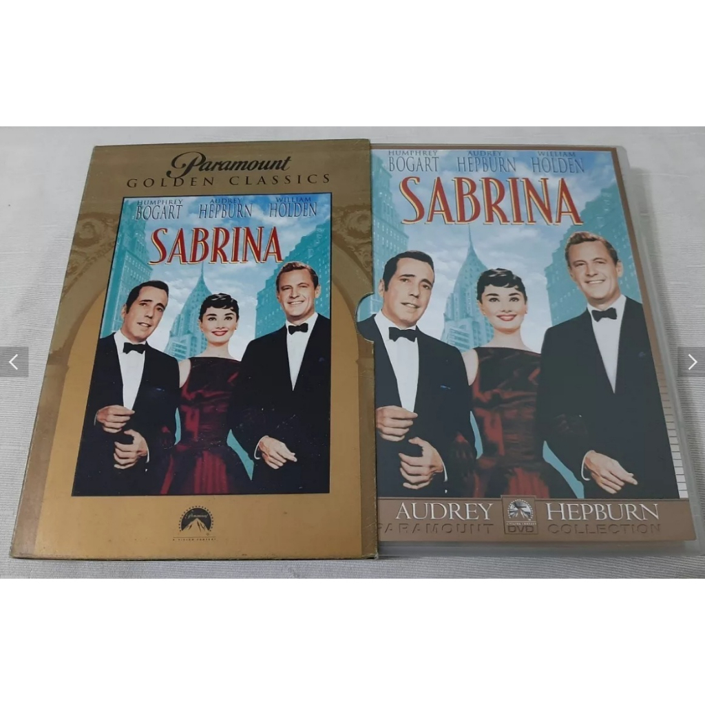 Dvd Filme Sabrina - Audrey Hepburn - Paramount Golden Classics | Shopee ...