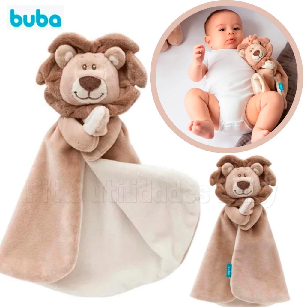Naninha Buba de Bebê Macia Paninho Com Prendedor | Shopee Brasil